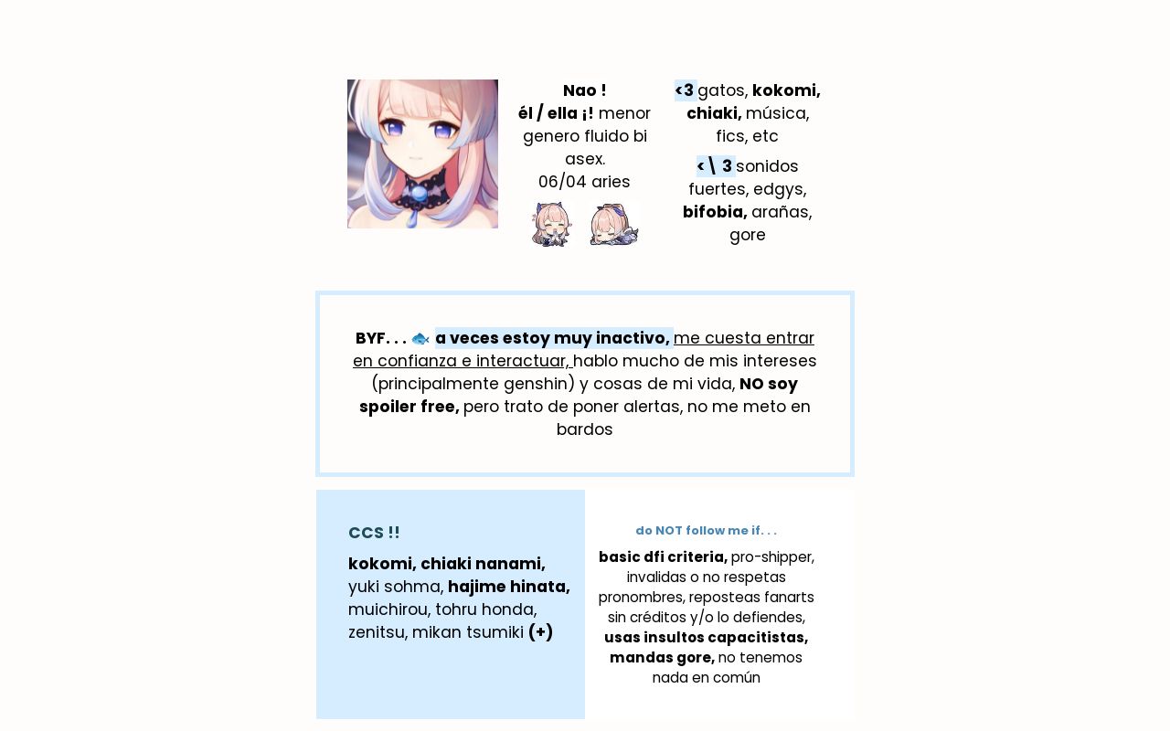 kokomi yo x vos muero